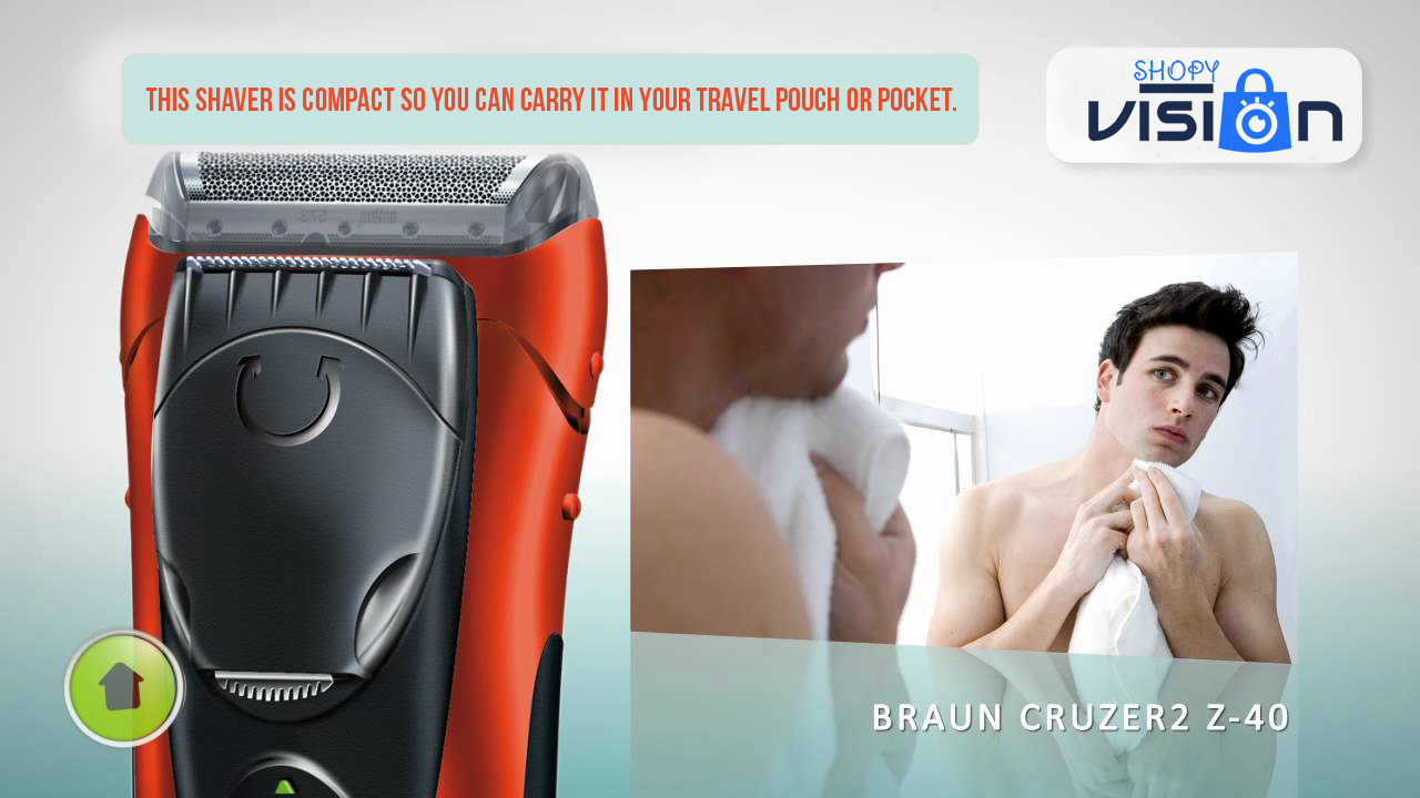 Buy Braun Cruzer 2 Z40 Shaver For Men ️ 50% OFF